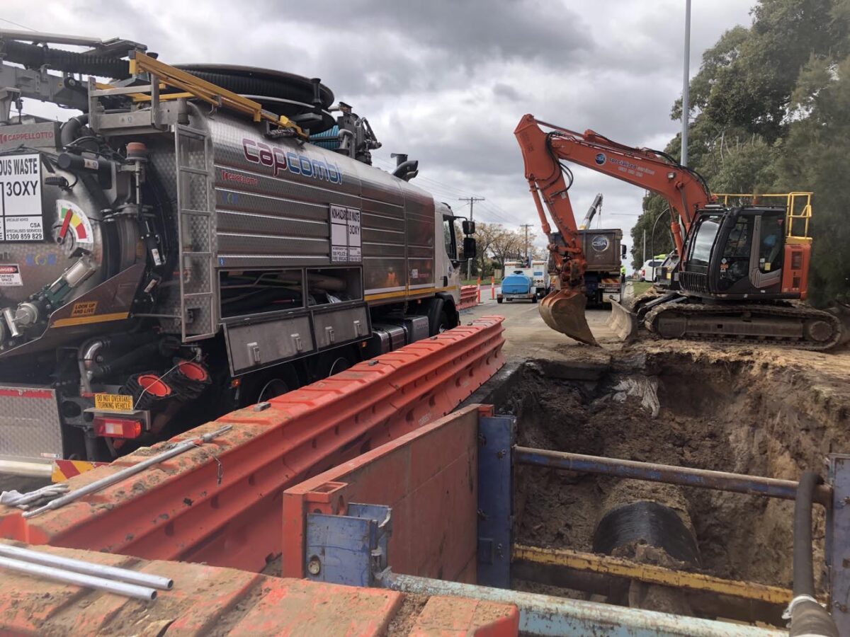 1350mm Water Main Remediation & Reinstatement - CSA Specialised Services